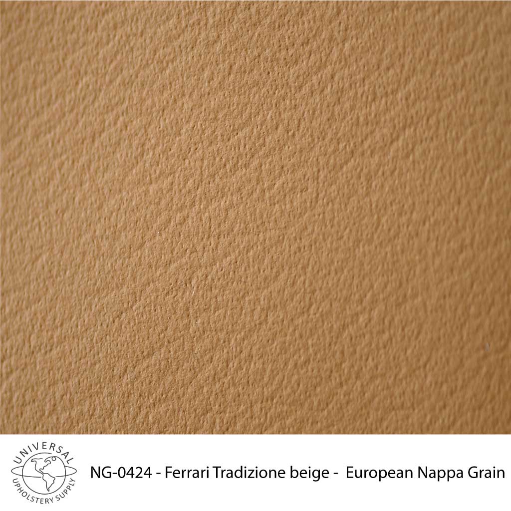 Nappa Grain - Ferrari Tradizione beige – Universal Upholstery Supply