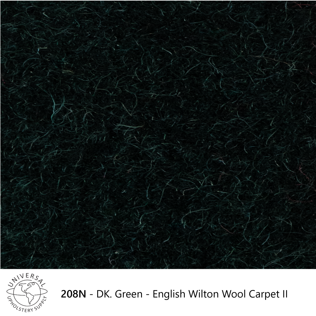 DK. Green - English Wilton Wool Carpet II – Universal Upholstery Supply