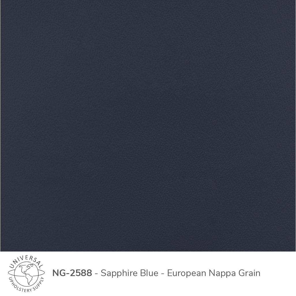 Nappa Grain - Sapphire Blue – Universal Upholstery Supply