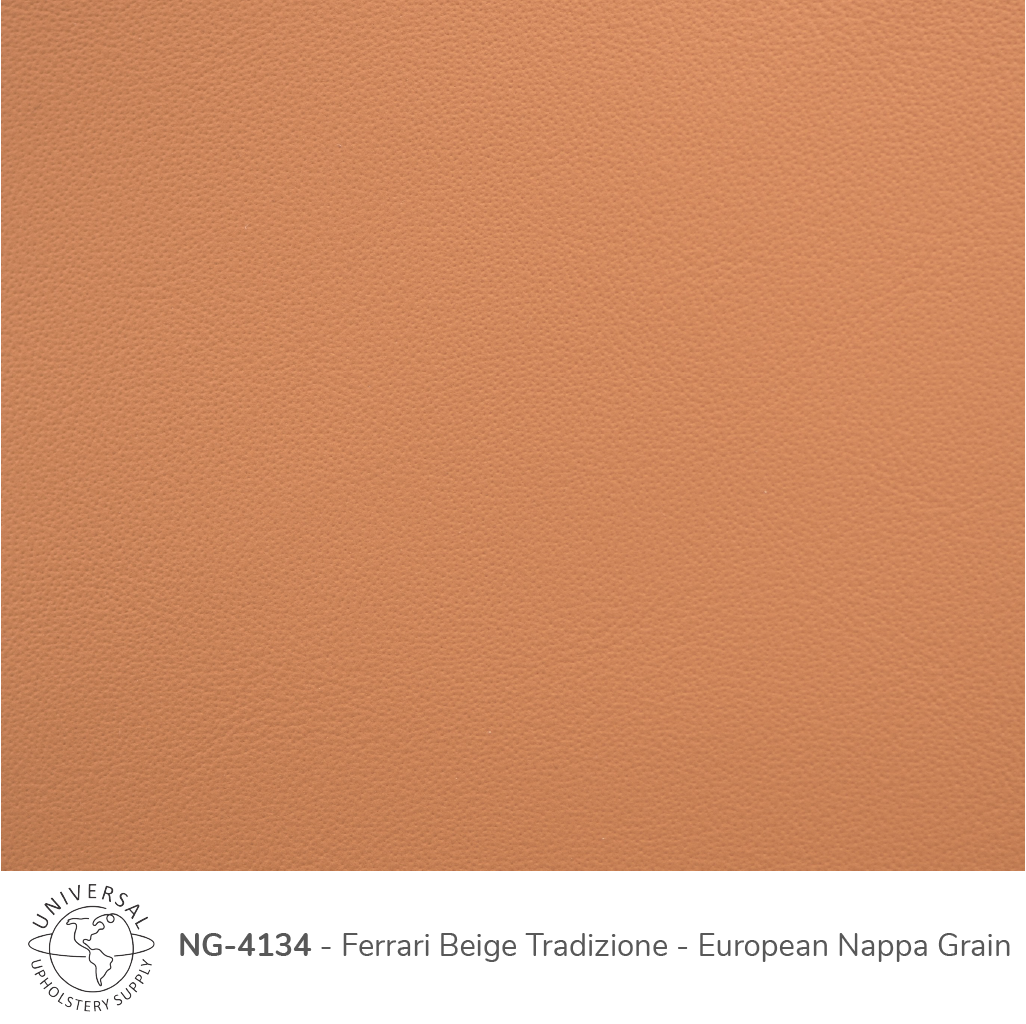 Nappa Grain - Ferrari Beige Tradizione – Universal Upholstery Supply