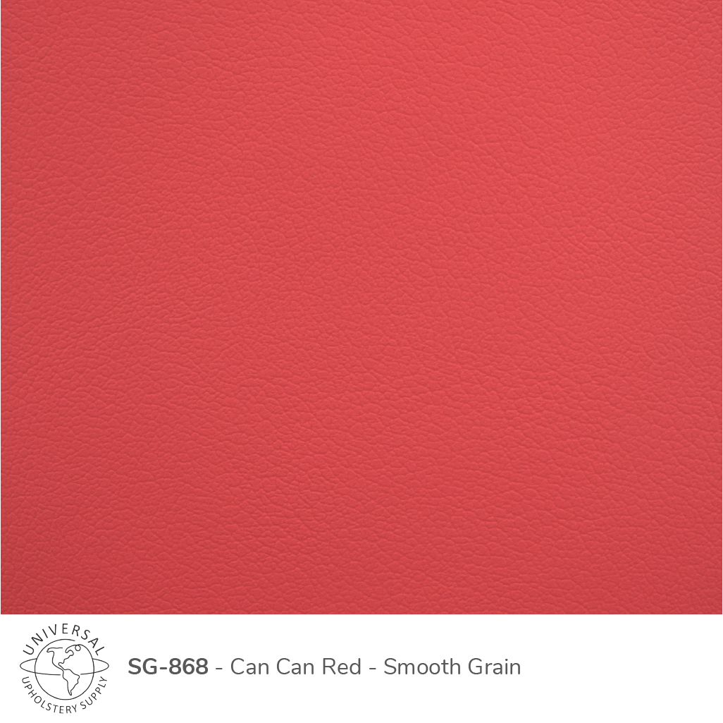 Smooth Grain - Can Can Red – Universal Upholstery Supply