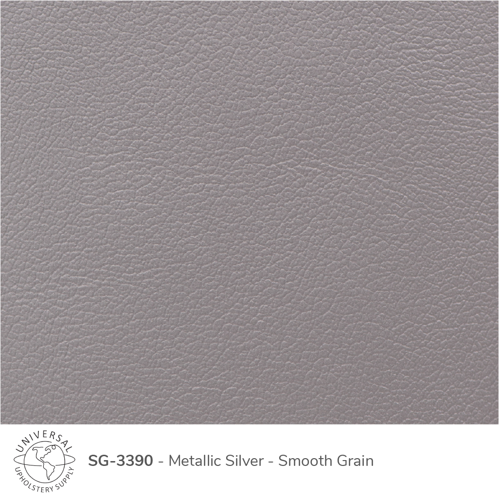 Smooth Grain - Metallic Silver – Universal Upholstery Supply