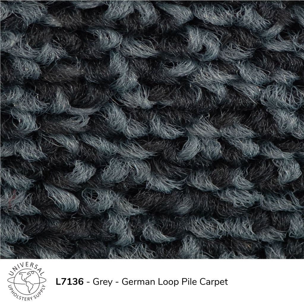 Grey - German Loop Pile Carpet – Universal Upholstery Supply